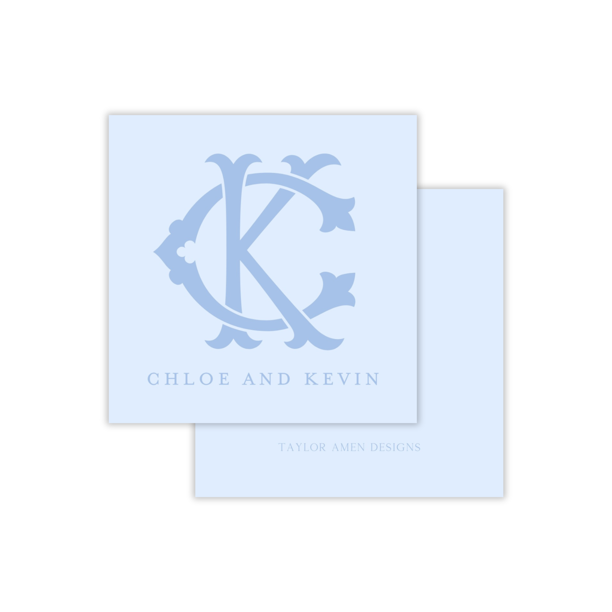Interlocking Monogram Enclosures – TaylorAmenDesigns